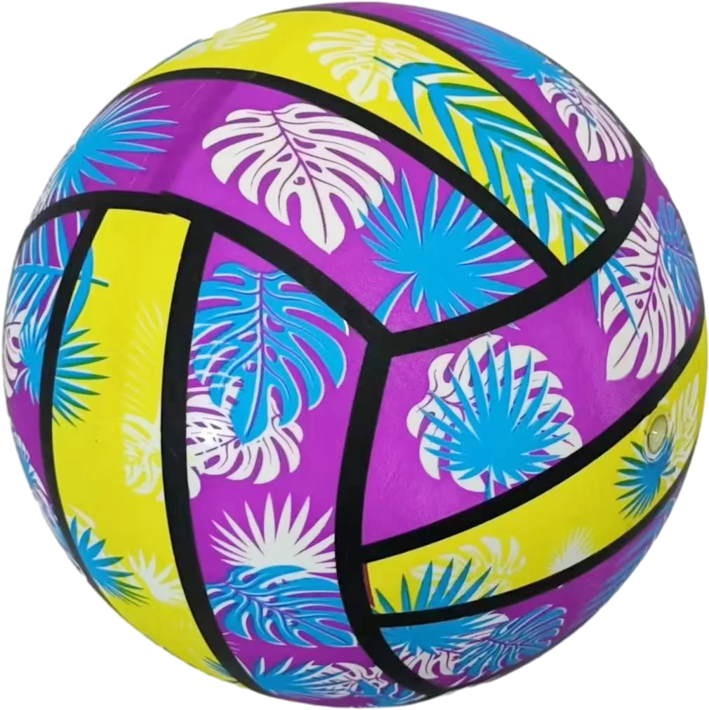 Pvc Soft Vinyl Balls 8.5" Colorful Volleyball Playground Inflatable ...