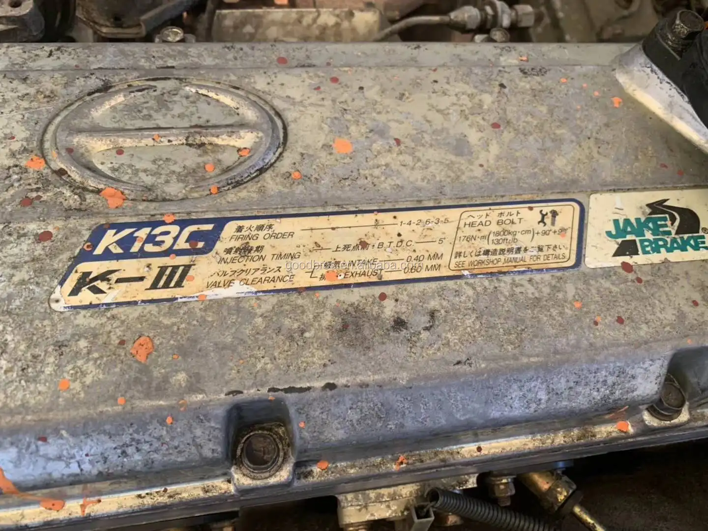 K13c 12v 24v Used Original Engine For Hino Truck - Buy K13c Used Engine ...
