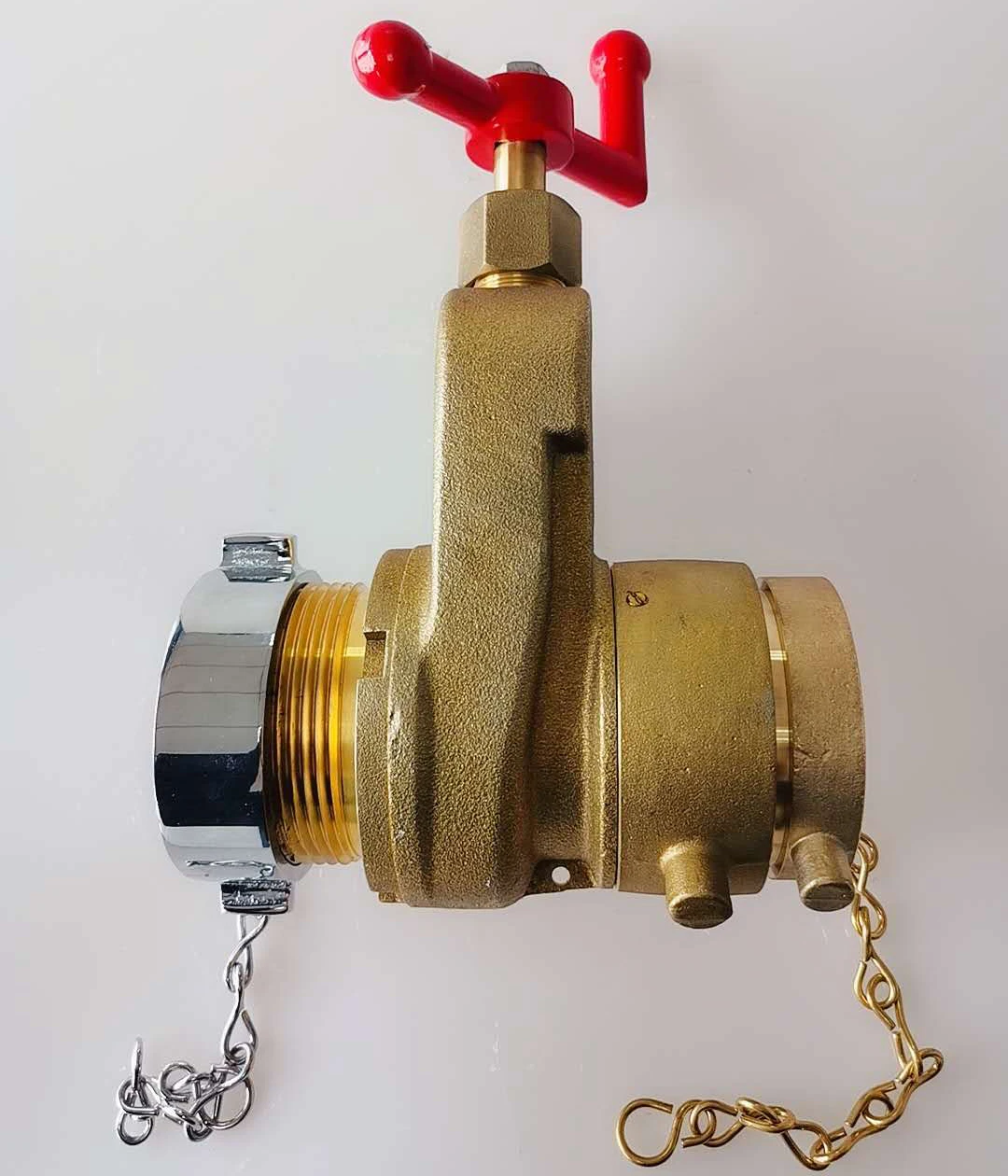 Hight Quality Brass 2 1/2" Valve With Chrome Plated Hydrant Gate Valve ...