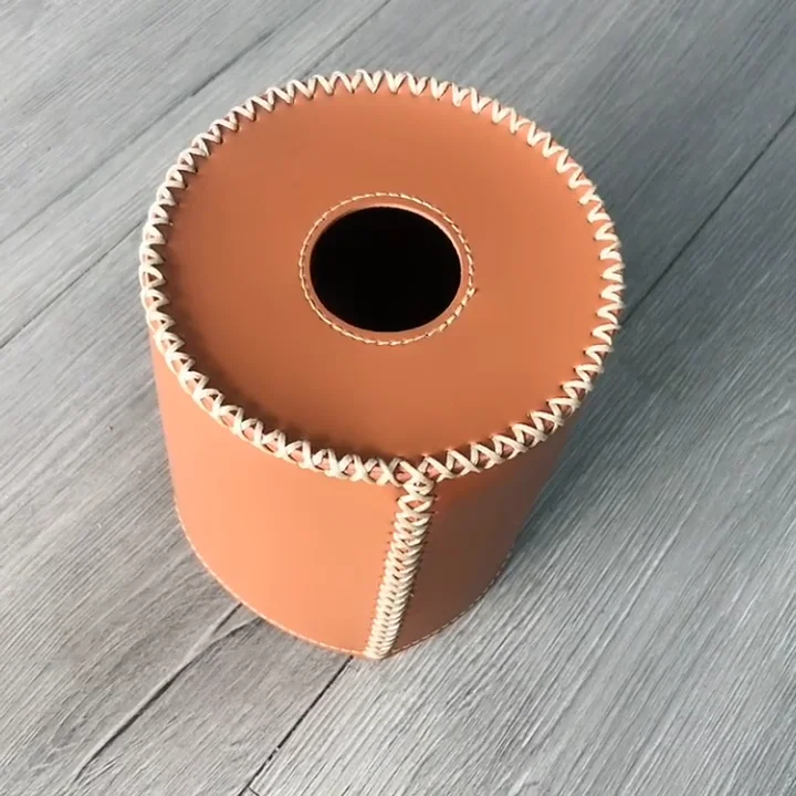 Faux Leather Gas Storage Tank Cover Holder Protective Case Outdoor ...