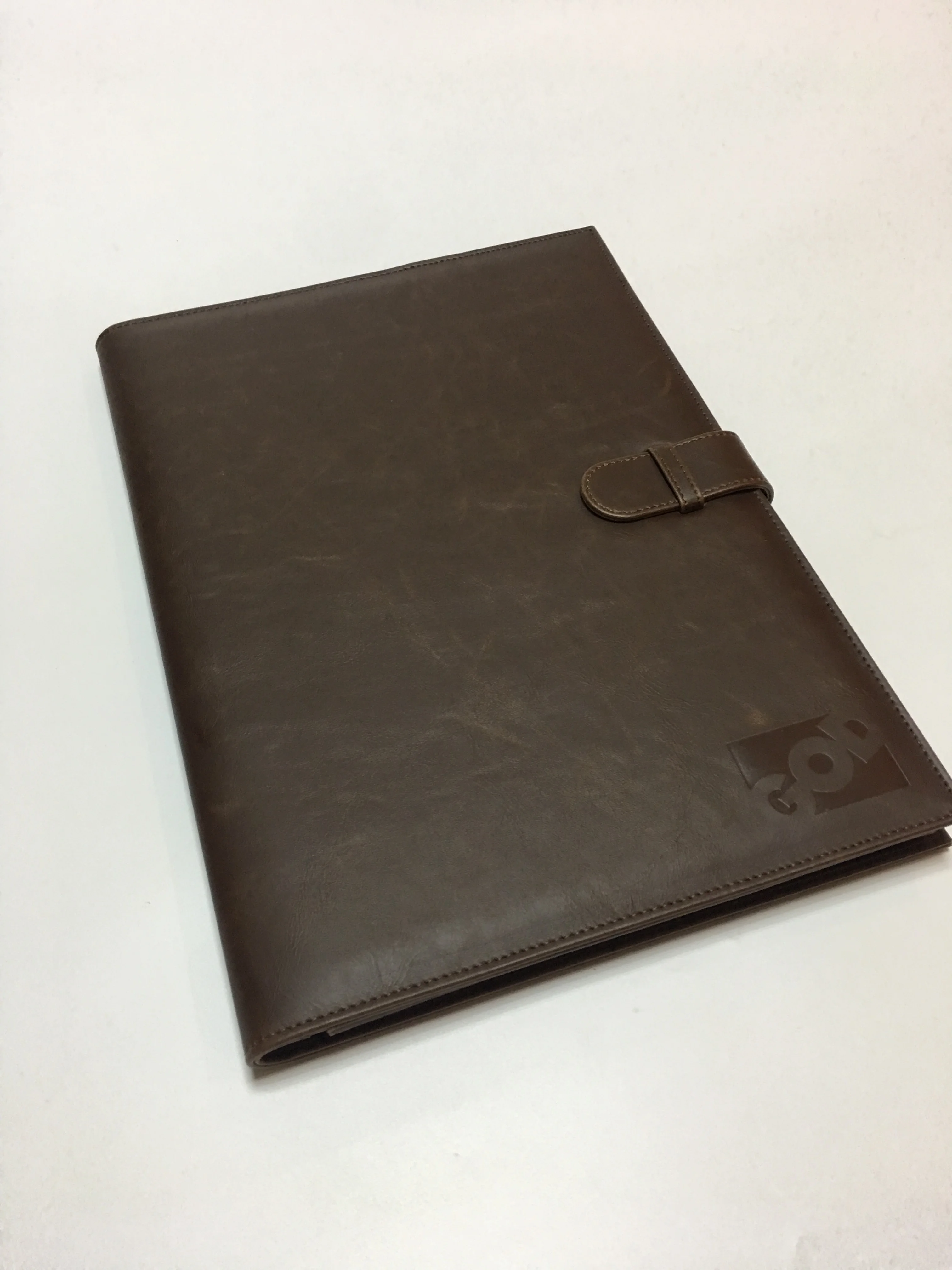 Custom Document Case A4 Diary Office PU Leather Folders