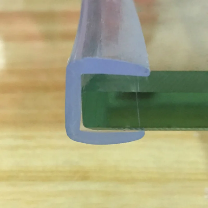 Furniture Or Glass Edge Trim Sealing Clear Color U Shape - Buy Edge ...