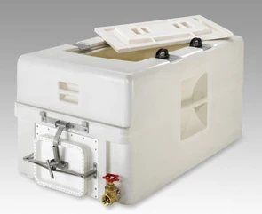 2000L FRP Fiberglass Live Fish Transportation Container for Sale ...