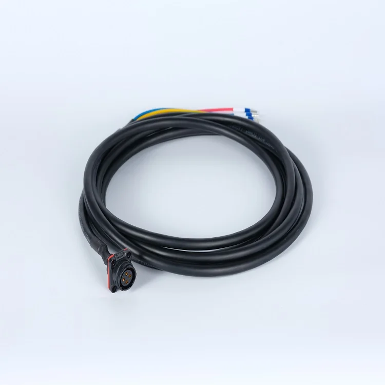 Oem Circular Electrical Adaptor Ip67 Waterproof Led Female 4 Cores Wire ...