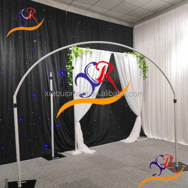Indoor and Outdoor Event Pipe and Drape Wedding Backdrop