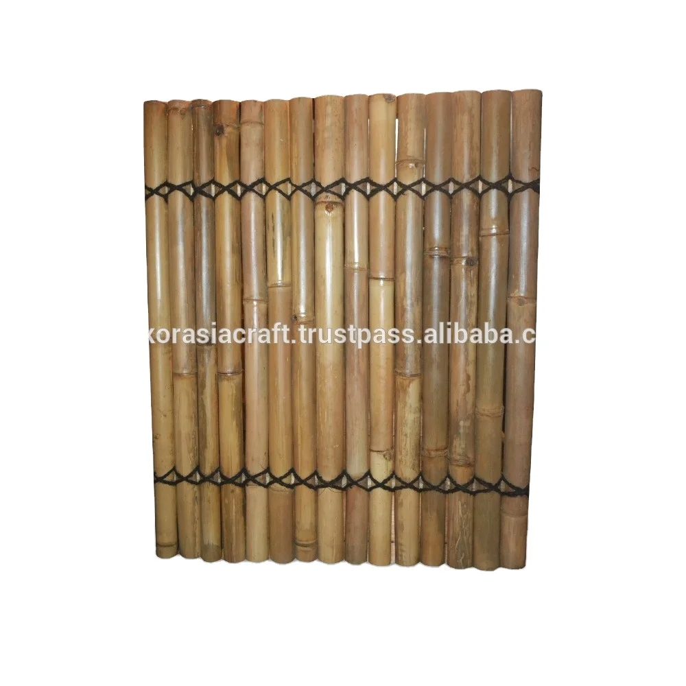 Natural Bamboo Fence - Eco-Friendly Garden & Farm Solutions