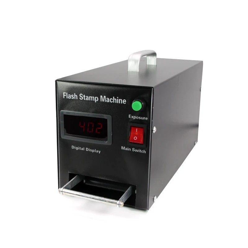 Flash Stamp Machine Photosensitive Portrait Flash Stamp Kit Foam Pad ...