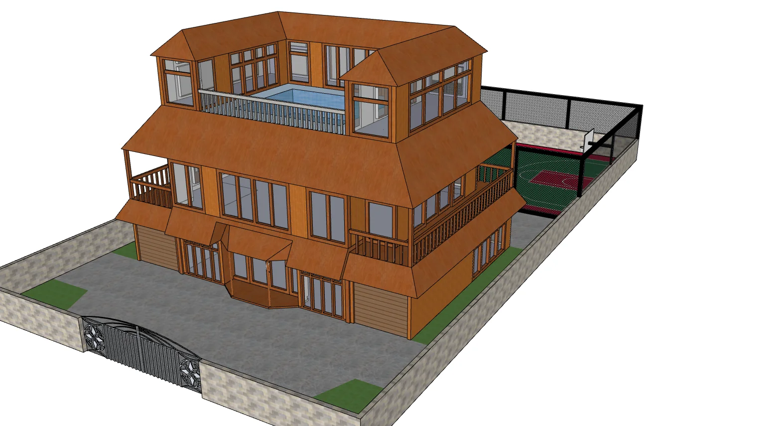 3D House Design Modular House Drawing for Villas| Alibaba.com