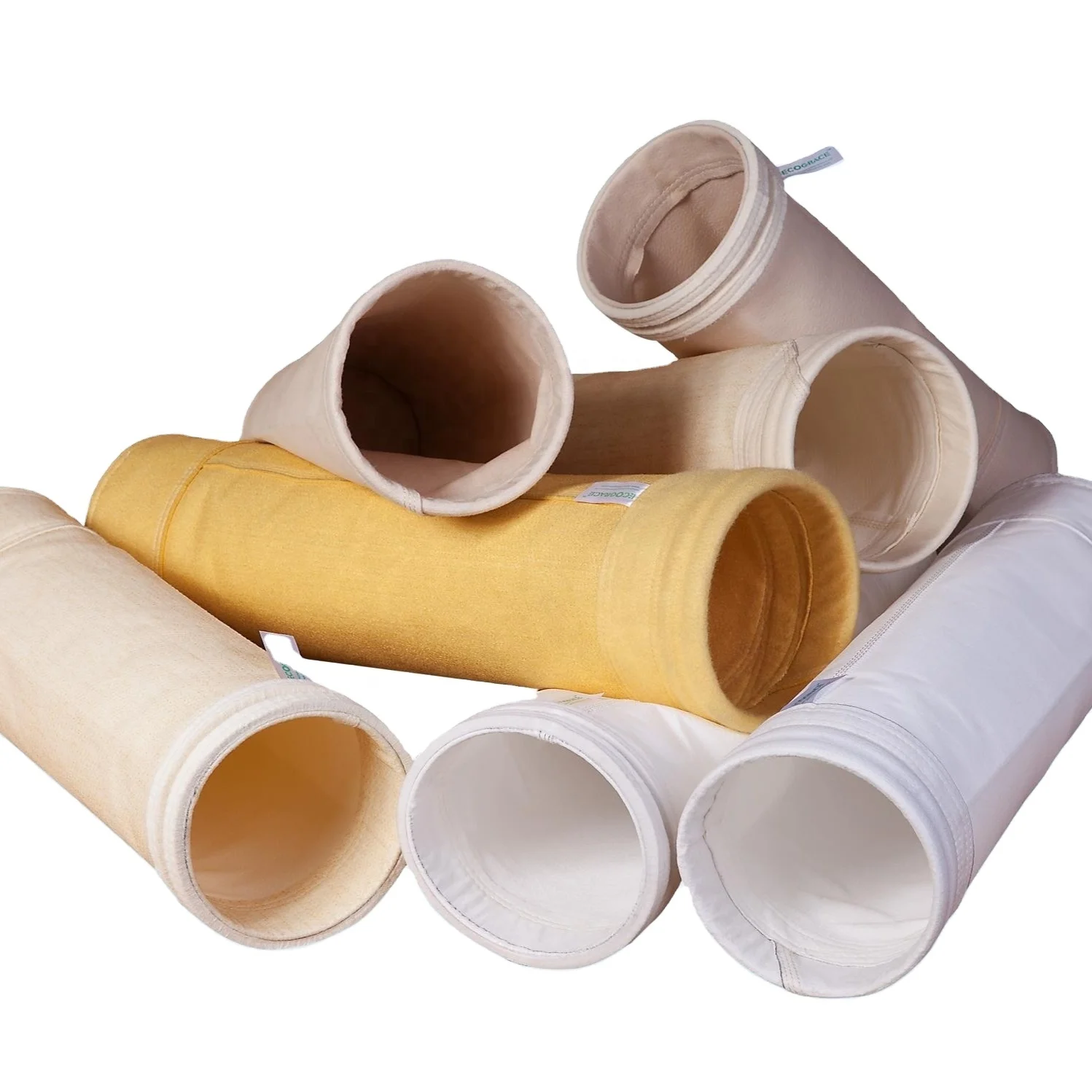 Acrylic Membrane Filter Bag 500g For Dust Collector In Smelting ...