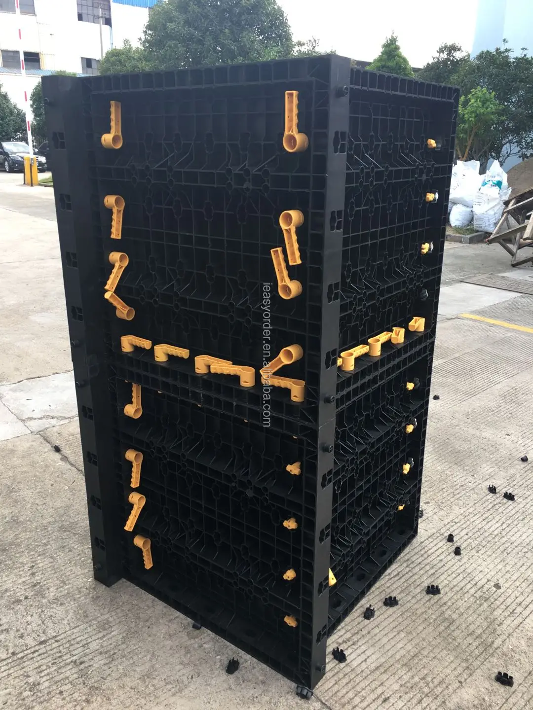 Plastic Adjustable Square Column Formwork for Concrete