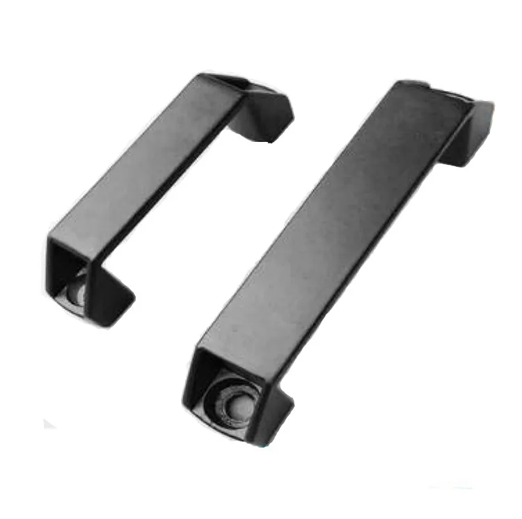 Durable U Shape Nylon Pull Handle - Black for Industrial Use