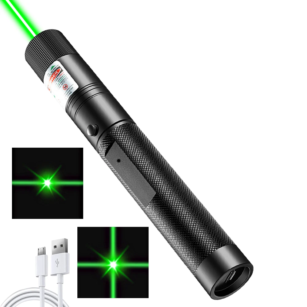 Powerpoint Laser Pointer - Straight Line Projection