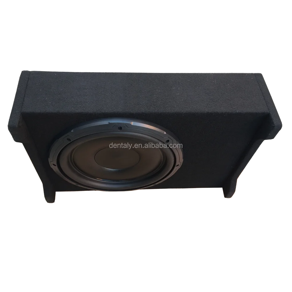 300W RMS Thin Subwoofer Enclosure 12" Single Shallow Truck Sealed ...