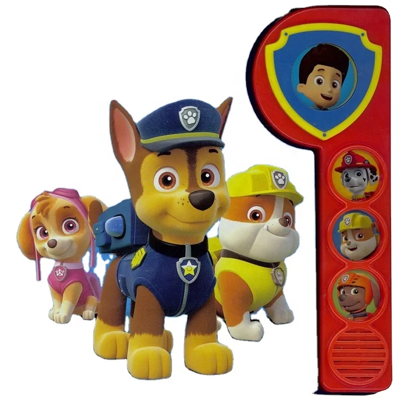 Custom Design Children Learning Sound Book Programmable Sound Button ...