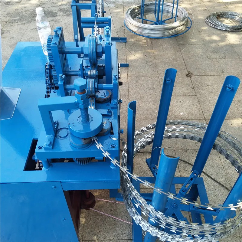 Razor Barbed Wire Machine - High Productivity & Durability