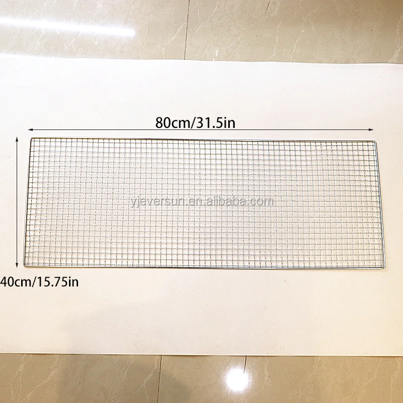 Extra Large Size Stainless Steel Outdoor Bbq Barbecue Mesh Grill,80 ...
