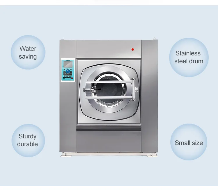 Stable Full Automatic Washer Extractor For Washing Shops Hotels ...