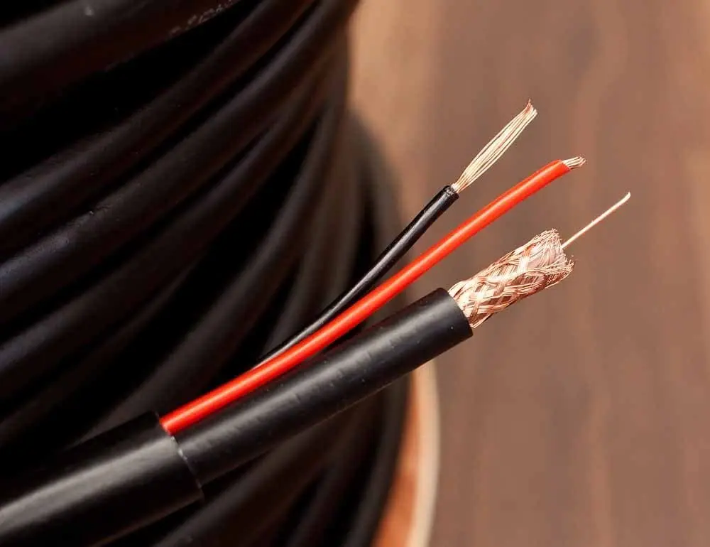 Siamese Rg59+2c Power Coaxial Rg59 Rg6 Coaxial Cable - Buy Siamese Rg59 ...