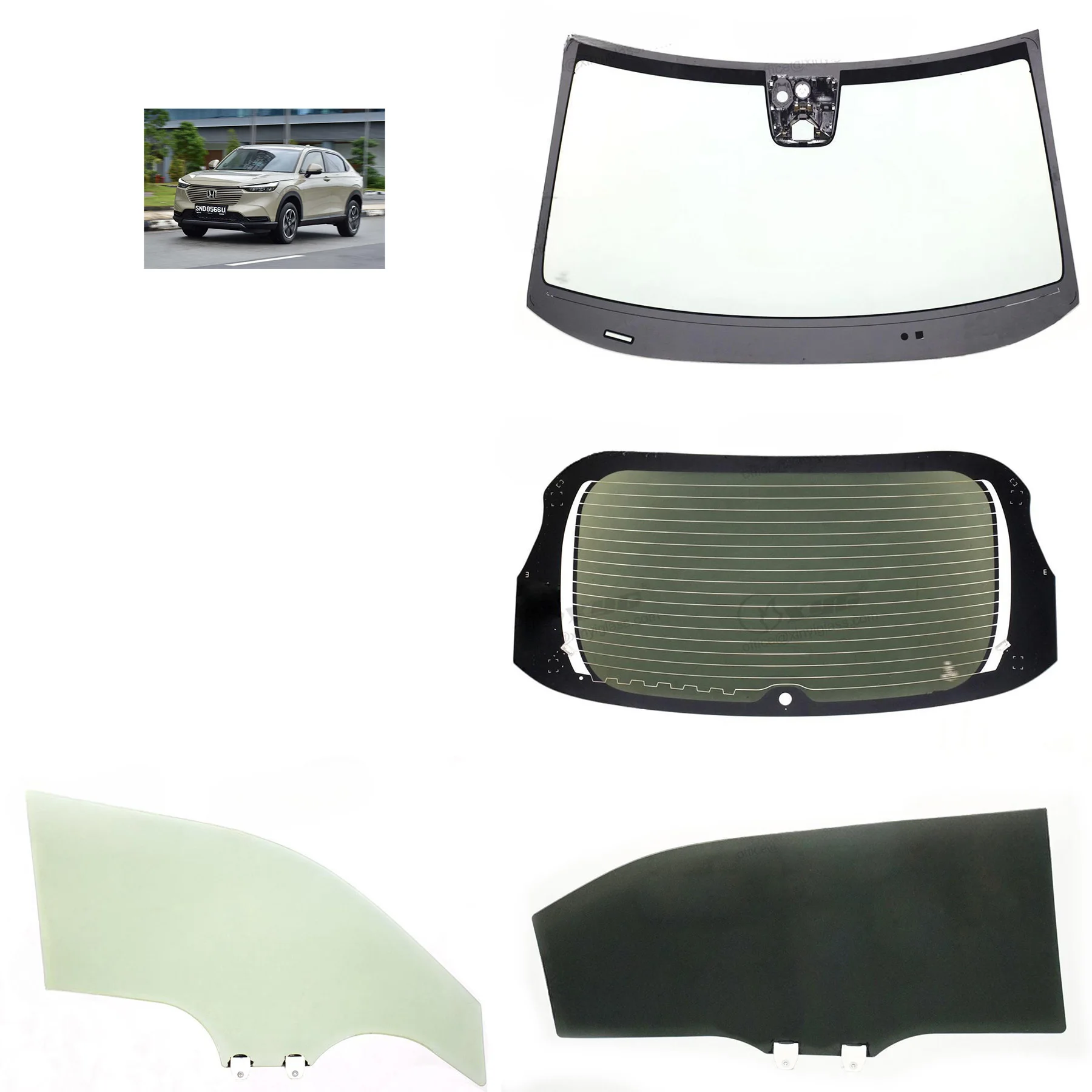 Honda HR-V Windshield Glass & Sunroof - Original Auto Parts