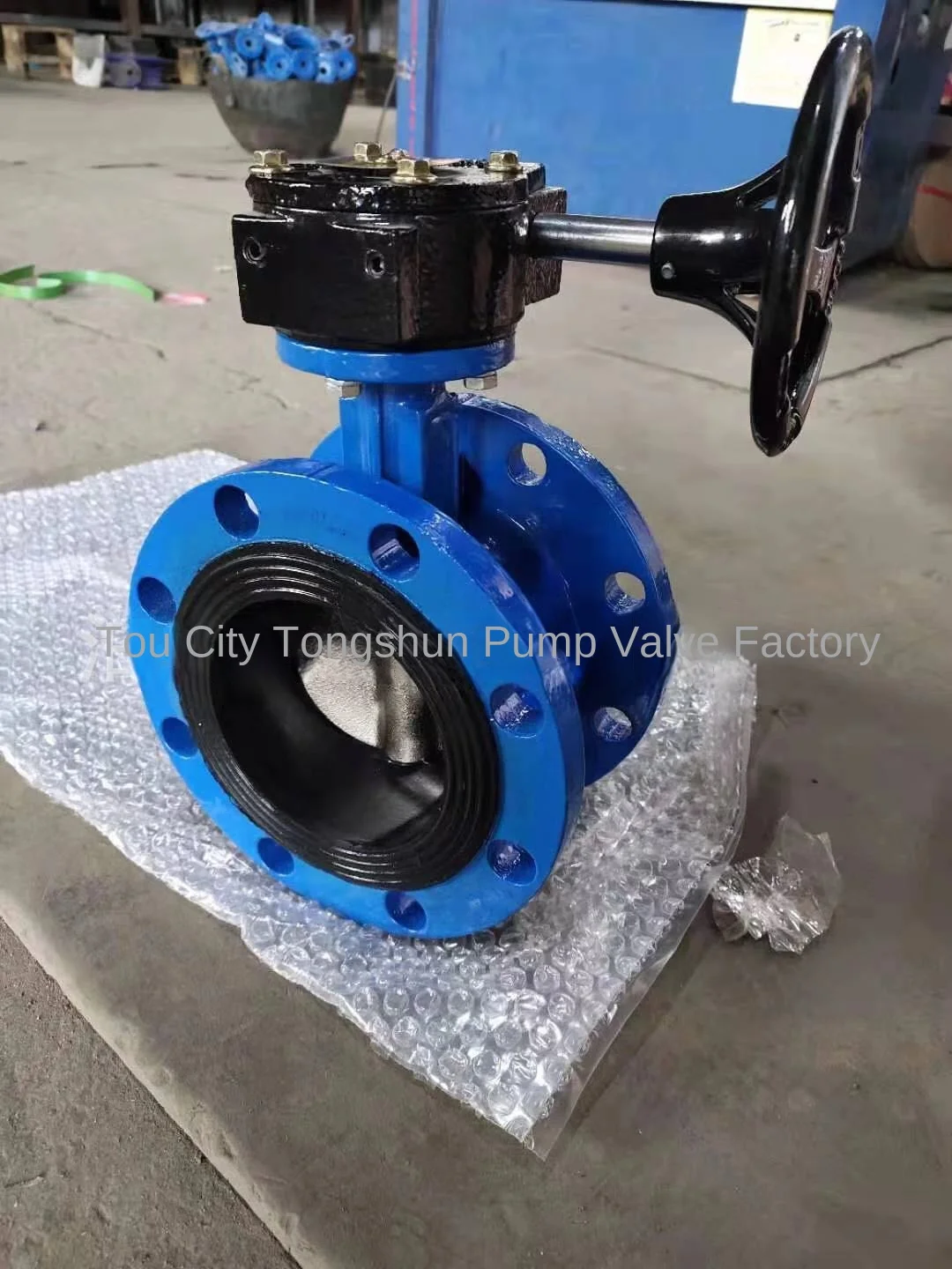 Manual Soft-seal Telescopic Double Eccentric Flange butterfly Valve ...