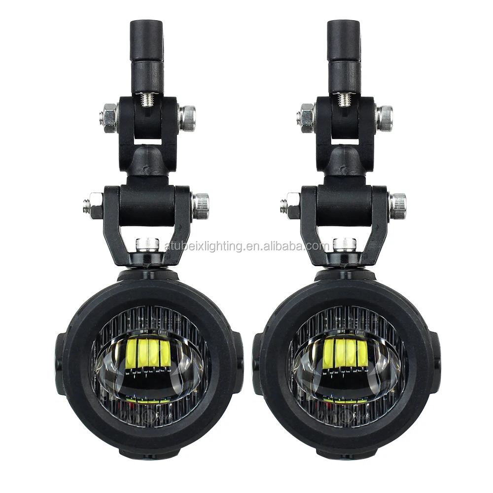 Universal Motorcycle Led Auxiliary Lights 40w Spot Driving Fog Light For Motor R1200gs F800gs ...