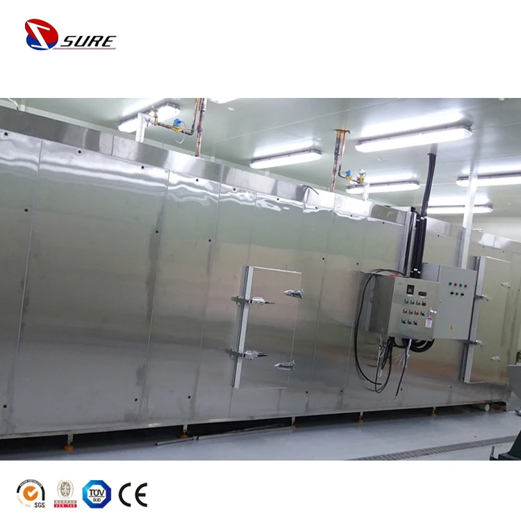 Individual Fluidized Blast Quick Freezing (Iqf) Tunnel Freezer Machine ...