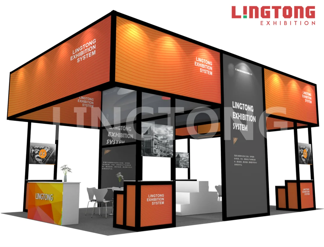 6x9 Aluminum Exhibition Booth Stand Design - Easy to Install Modular ...