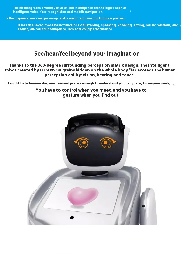 Used Sanbao Little Elf Robot Automatic and AI-powered Home Companion ...