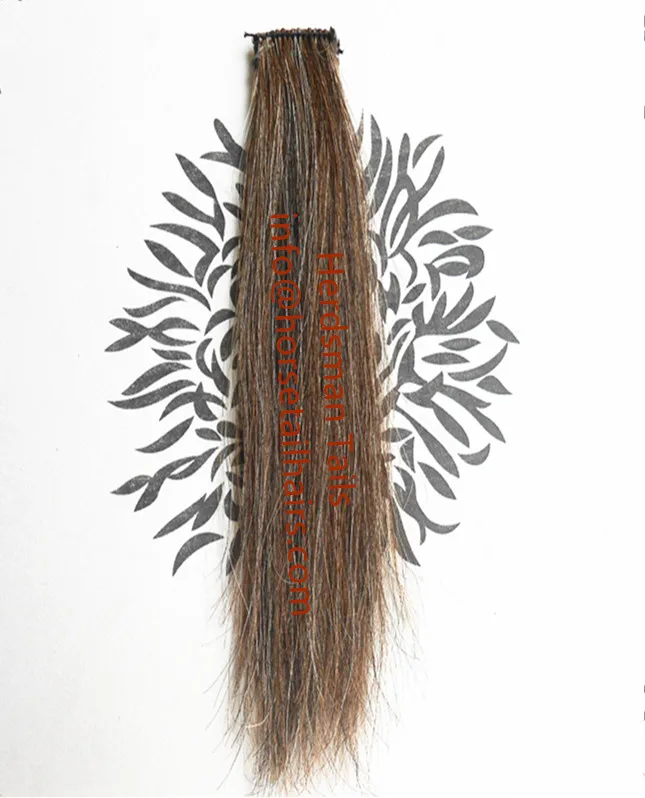 Natural Color 12-15 Inches Long Horse Mane Extensions And False Horse ...