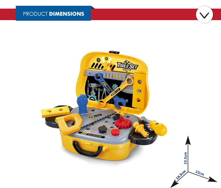 High Quality Kids Tool Box - Educational Plastic Toy Set