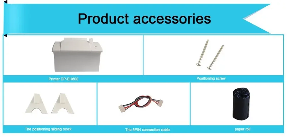 Mini Thermal Panel Printer 58mm Embedded Thermal Printer Module Ttl ...