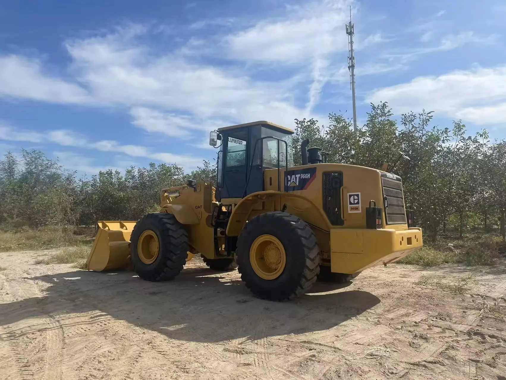 Cat Caterpillar Cat966l Cat966h 6tons Front End Used Cat 966h Wheel ...