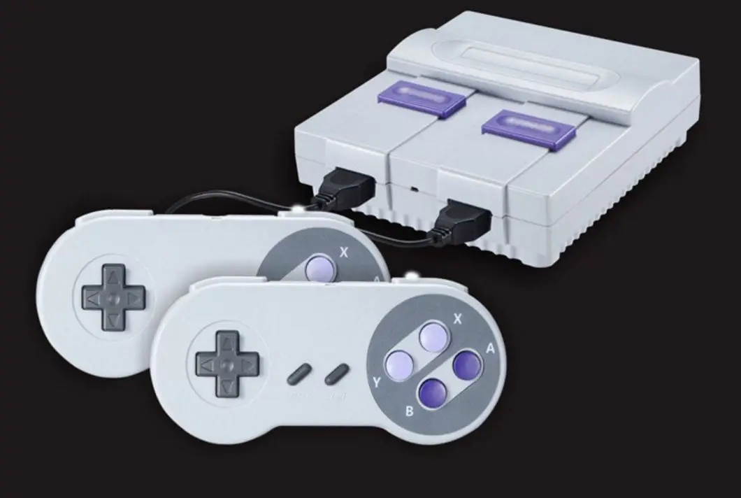 821 Games Childhood - Mini Game Console with Dual Controllers