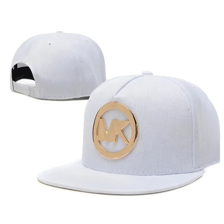 Wholesale Custom Gold Metal Plate Logo Snapback Caps Hats - Buy ...
