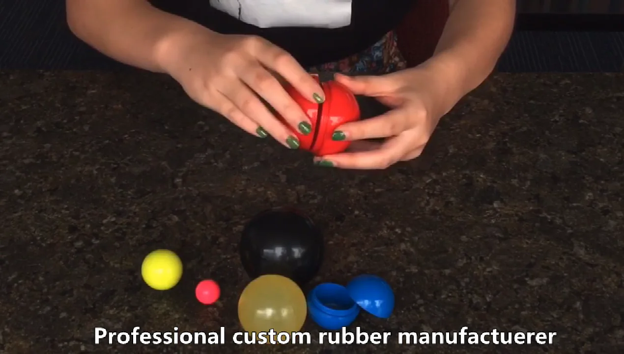 Screw Together Bounce Abs Ball Capsule Openable Plastic Hollow Ball ...