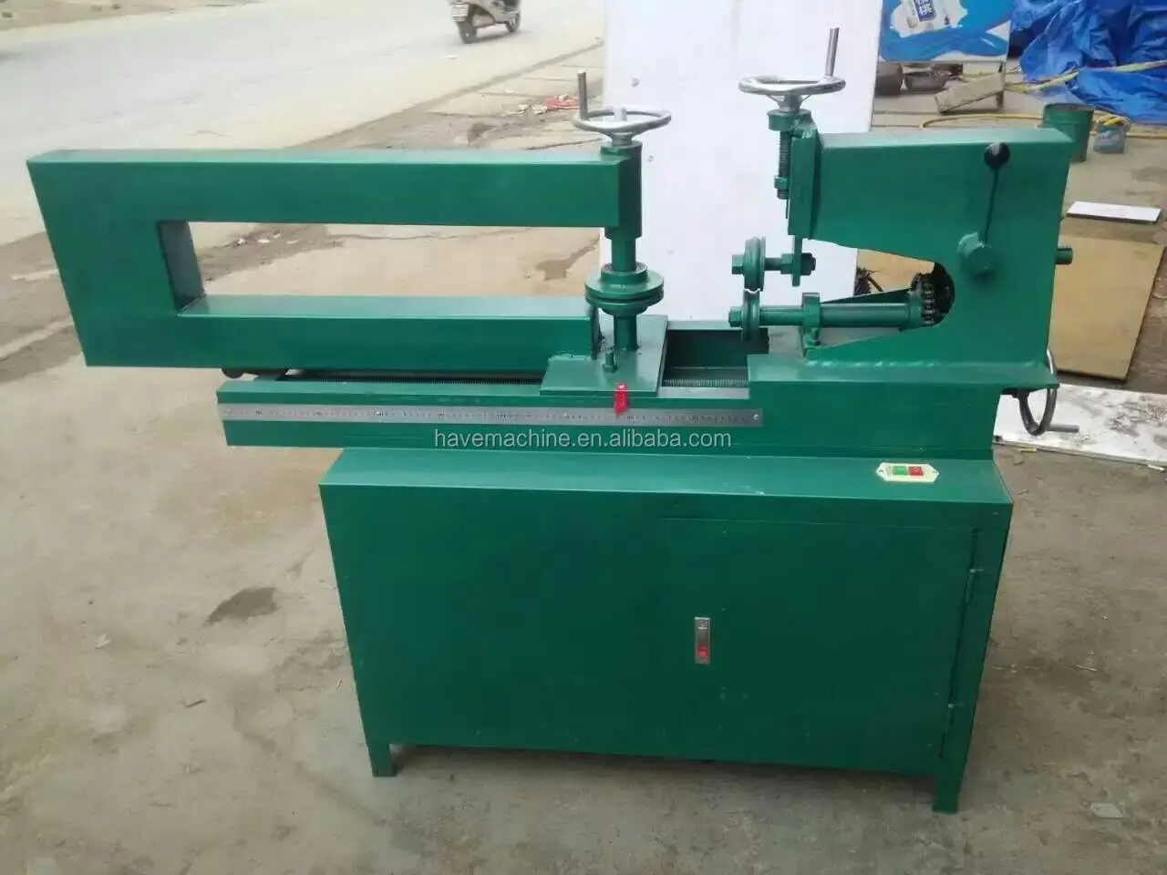 Circular Blanking Machine - Efficient Traffic Sign Cutting