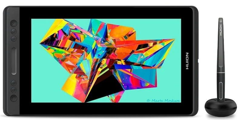 Huion KAMVAS Pro 22 120%sRGB Full Lamination Pen Display LCD ...