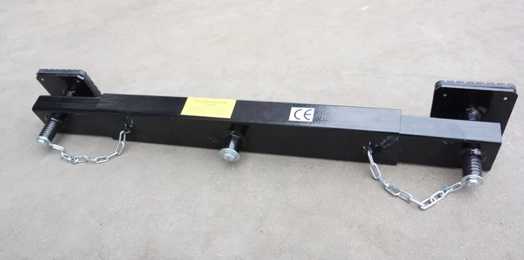 2ton Cross Beam Adapter for Floor Jack - Durable Steel Tool