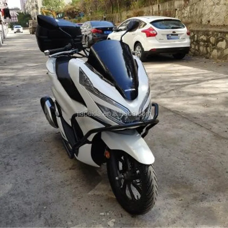 Modified Motorcycle Cnc Aluminium Alloy Pcx150 Pcx Crash Guard Bumper ...