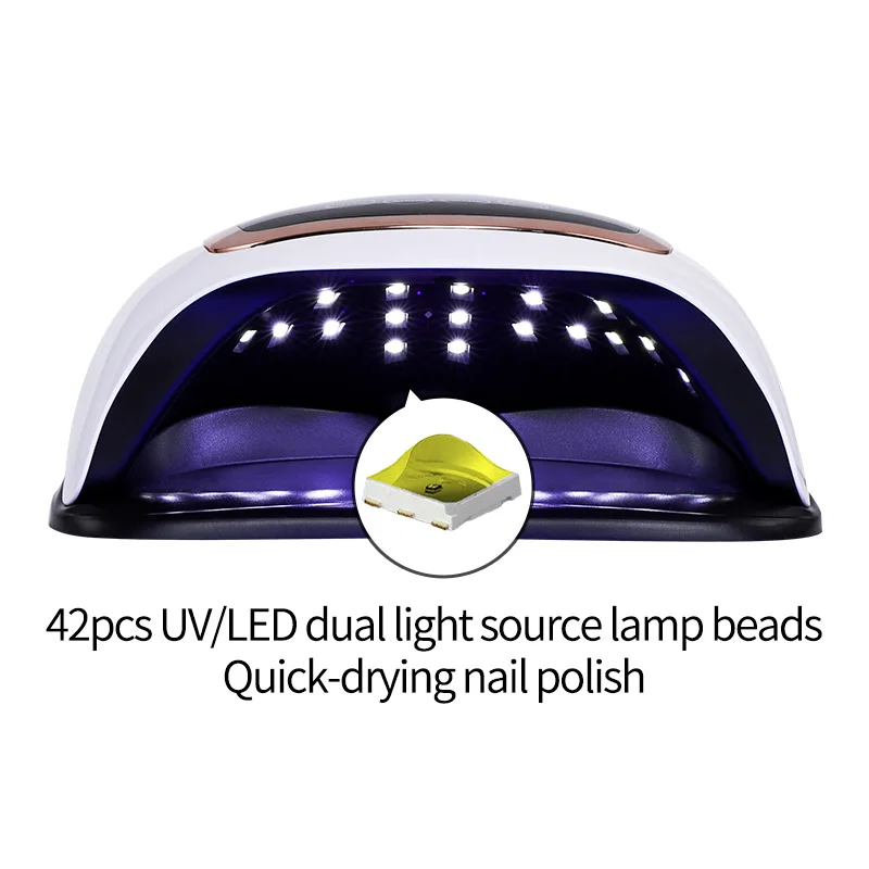 168w Nail Led Display 42 Uv Led Light Touch Button Nail Lamp For Curing ...