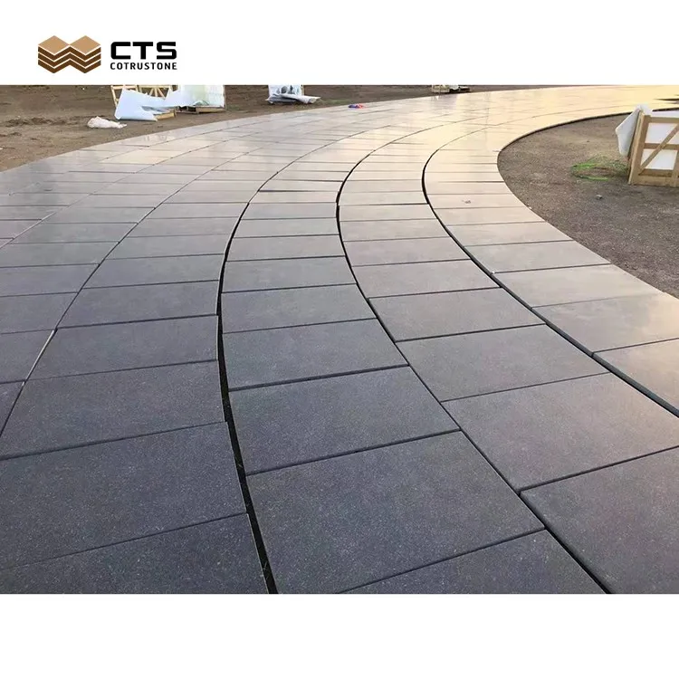 Curved Trapezoid Garden Stones - Durable & Stylish Paving