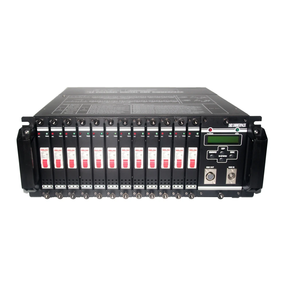 12CH Digital Dimmer Pack 4KW/CH - RIGEBA Lighting Solutions