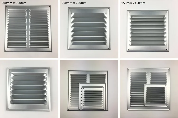 Aluminum Louvre Vent Covers - Durable & Stylish Solutions