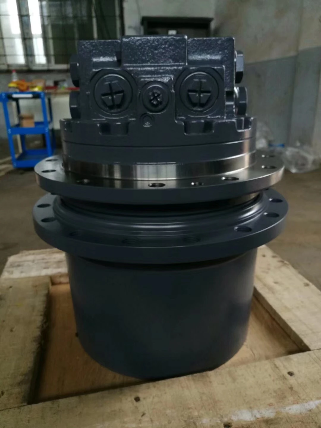 Motor de viaje Rexroth GFT7T2 Final Drive, nuevo, soporte incluido