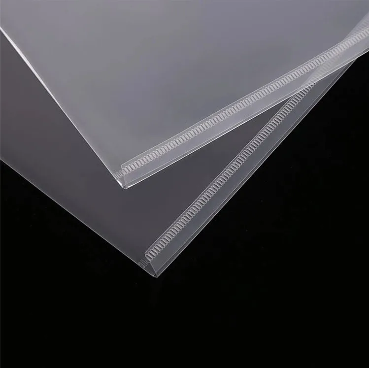 Custom A3 Size Plastic File Folder - Transparent & Durable