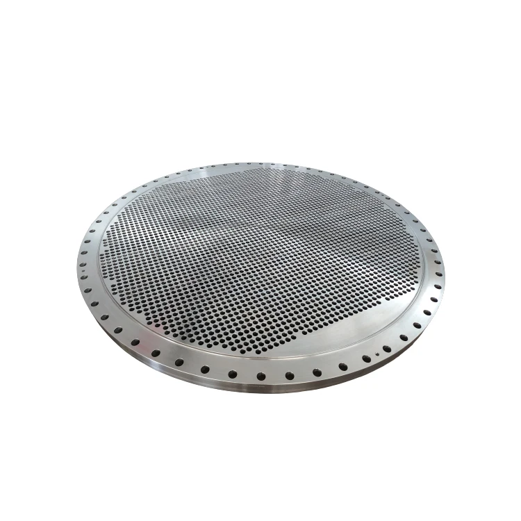 Hot Sale Perforated Sheet Baffle Plate Heat Exchanger Duplex Stainless ...