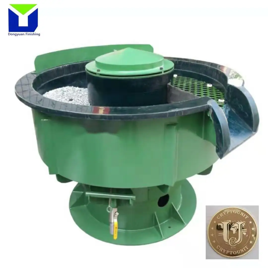 250l Vibratory Tumbler Barrel Finishing Machine For Medals Coins ...