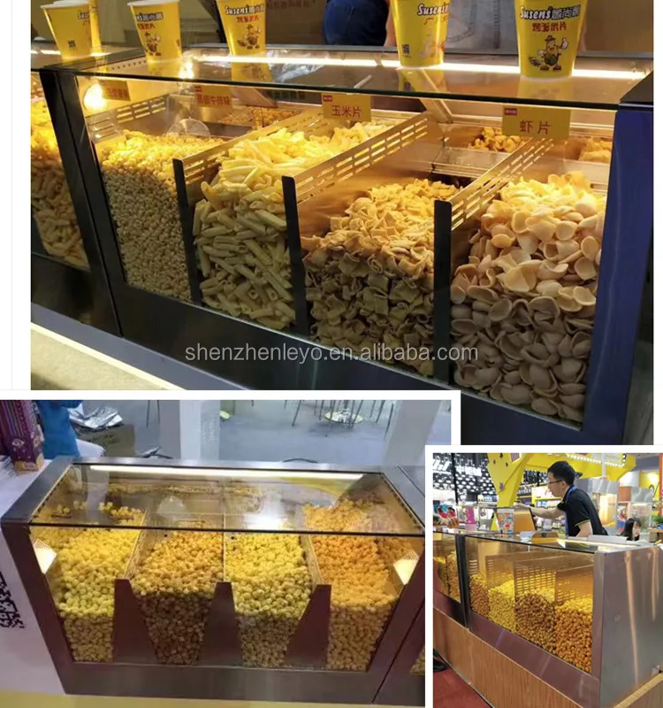 Popcorn Display Showcase Staging Cabinet Popcorn Warmer 1200 Mm Popcorn ...