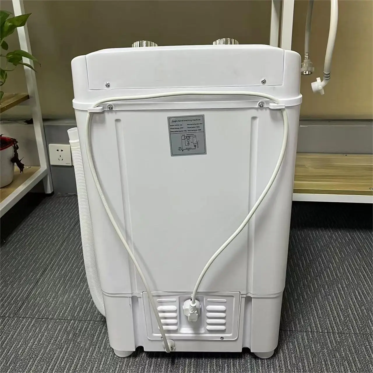 J 7kg Large Single Bucket Washing Machine - Semi-automatic
