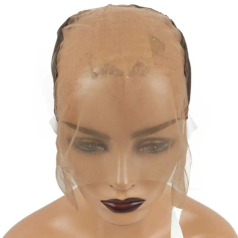 360 Full Lace Frontal Lace Wig Cap Adjustable Strap Wig Weaving Cap ...